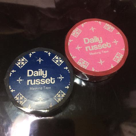 Russet 【新品】daily Russetデイリー ラシットマステ2点セットの通販 By Shop｜ラシットならラクマ