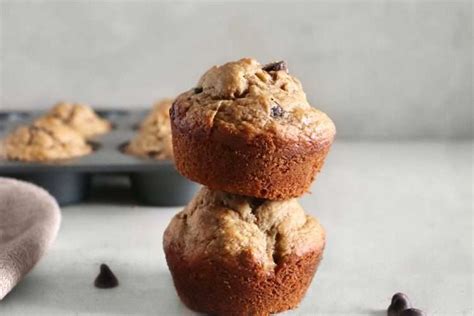 Muffins Aux Bananes Et Aux Brisures De Chocolat Vegan Simplement Frais