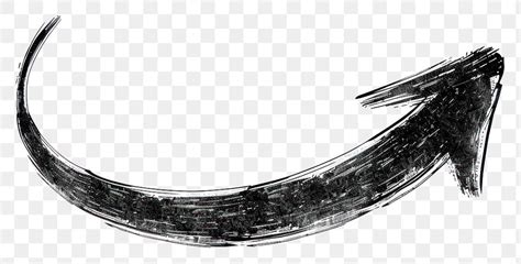 Png Black Curve Arrow Sketch Free Png Rawpixel
