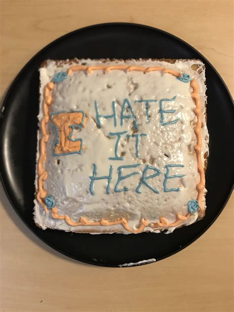 Roommate And I Baked A Post Midterm Cake R UIUC