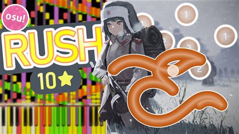 Rush E In Osu But Its Actually Impossible Youtube