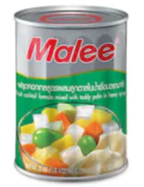 ฟรุตคอกเทลสูตรผสมลูกตาลในน้ำเชื่อม ตรามาลี Freshket สั่งวัตถุดิบออนไลน์