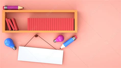Education C4d Modeling Learning Scene Powerpoint Background For Free Download Slidesdocs