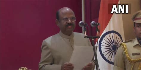 Cv Ananda Bose Takes Oath As West Bengal Governor