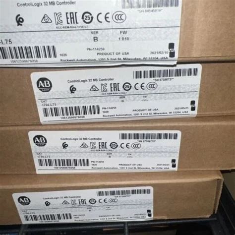 Allen Bradley Plc Controllogix Model L Controller At Piece ALLEN