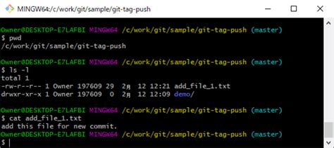 Git上でのコミットにタグ付けしてリモートリポジトリに反映してみた｜itエンジニアとして経験・学習したこと
