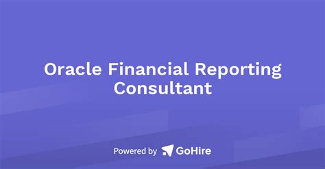 Oracle Financial Reporting Consultant At Dataflix Jobs At Dataflix