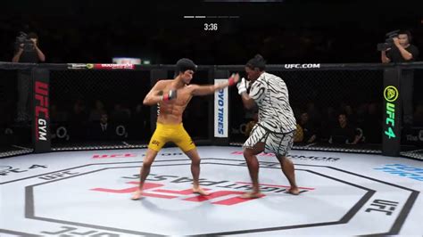 UFC4 Bruce Lee Vs Miosotis Claribel EA Sports UFC 4 PS5 YouTube