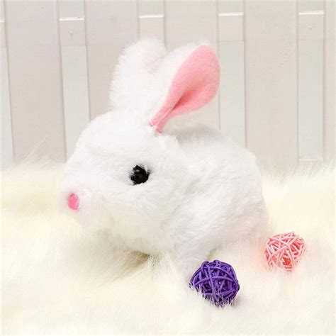 Fluffy White Bunny