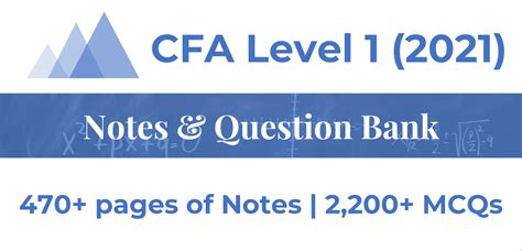 Cfa L1 Notes And Questions Alphabetaprep