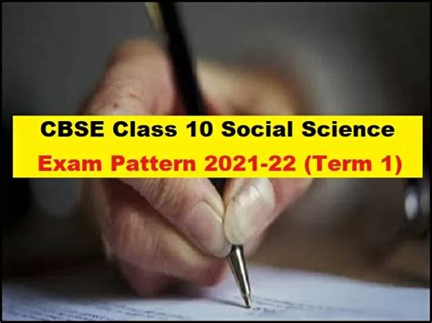 CBSE Class Th Social Science Term Exam Check Paper Pattern Marking Scheme And