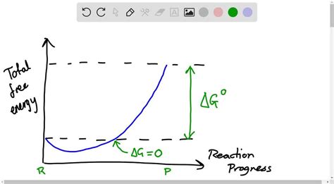 Solved Consider The Following Graph Of The Total Free Energy Of Reactants And Products Versus