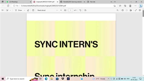 [video] nikita rai on linkedin connections task4 syncinterns