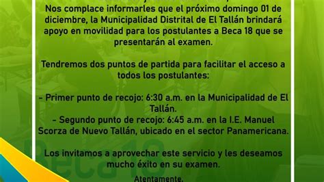 Comunicado A Los Jóvenes Que Se Encuentran Aptos Para Rendir El Examen
