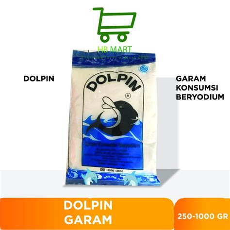 Jual Garam Meja Dolpin 1 Kg Bks Shopee Indonesia