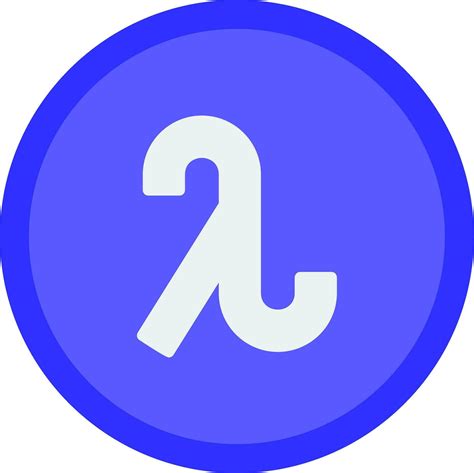 Lambda Vector Icon 30965464 Vector Art At Vecteezy