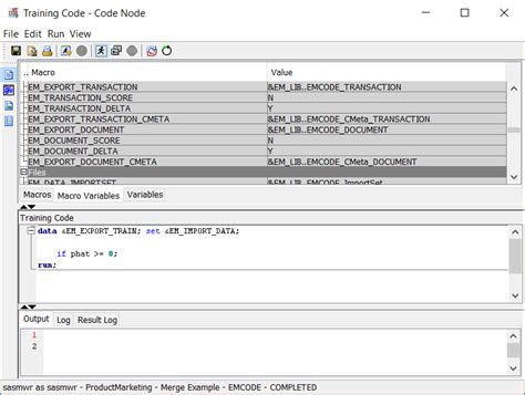 Solved Merging Two Data Sets Using Sasenterprise Miner Merge Node