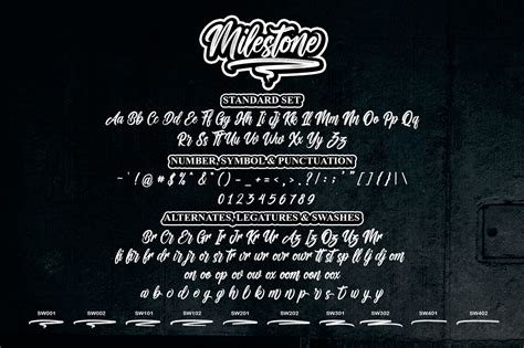 Milestone Font Free Dafont Free