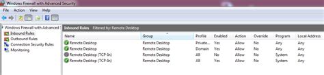 Why Is There A DENY Rule For Remote Desktop In Windows Firewall With Advanced Security Bobb IT Co