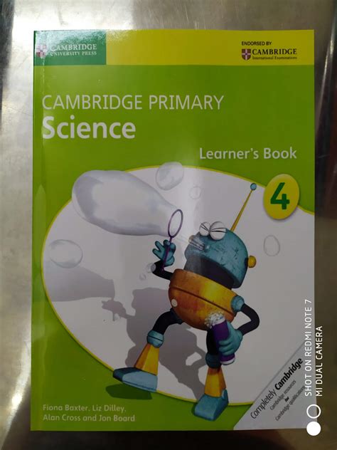 [sách] Cambridge Primary Science Learners Book 4 Stage 4 Sách Keo