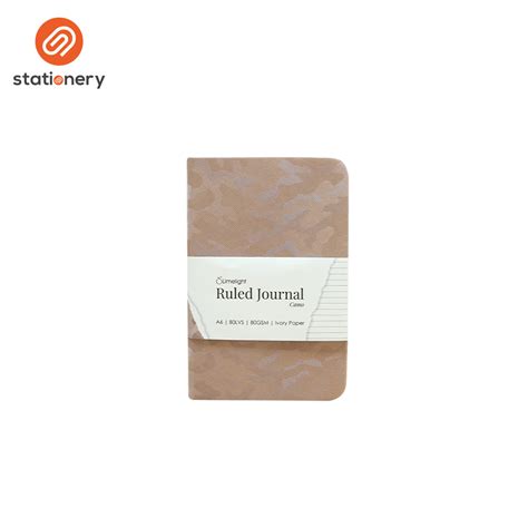 Limelight Gt Hardbound A6 Pocket Size Camo Cover Ruled Notebook Sm Stationery