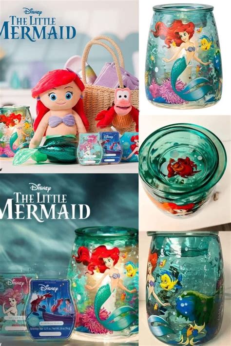 The Little Mermaid Scentsy Collection Ariel Warmer Fragrance Shop Now