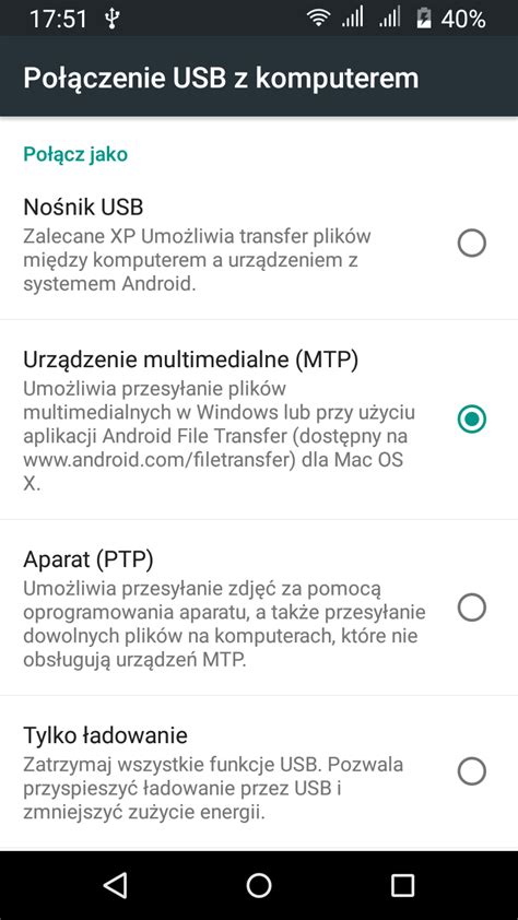 Smartfon Z Androidem Pod Linuxem Mtp Ptp Morfitronik