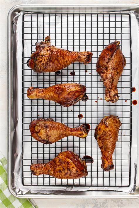 Sweet And Sticky Baked Chicken Drumsticks The Novice Chef