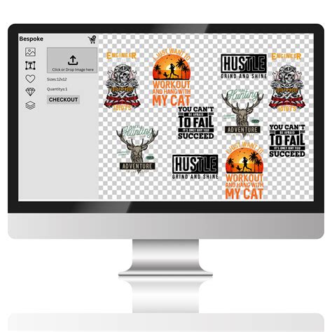 Create Your Custom Gang Sheet Dtf Print Supplies