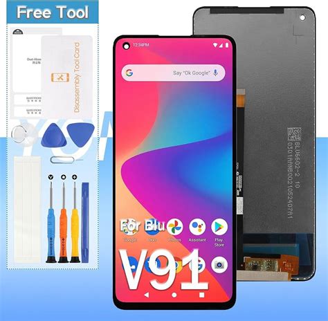 Screen Replacement For Blu V91 G91 V0650ww G0410ww 6 5 Lcd Display Touch Digitizer Assembly