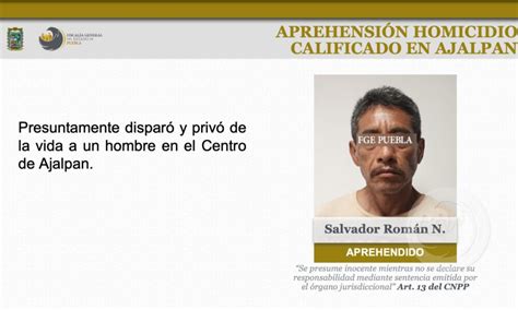 “el Chacal” Presunto Asesino Del Director De Obras De Ajalpan Cinco