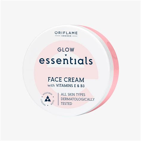 Promo Glow Essentials Face Cream With Vitamins E B3
