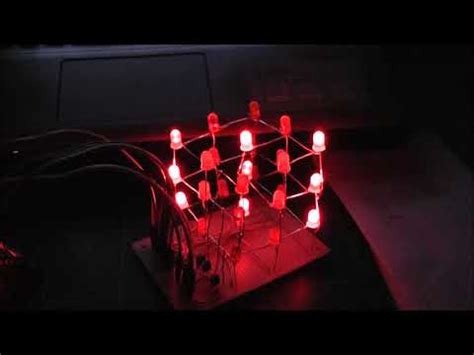 LED Cube 3x3 With Arduino Uno BrainToCom