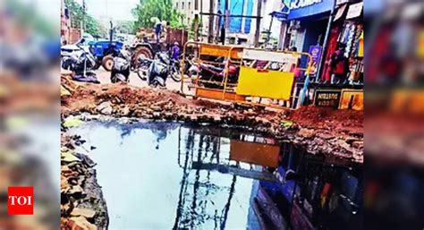 Choked Drains Hubballi Faces Sewage Crisis Due To Choked Drains