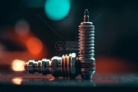 发动机的火花塞高清图片下载 正版图片600028843 摄图网