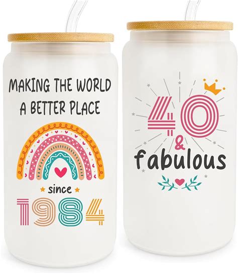 Niduilef 40th Birthday Ts For Her Him 40 Year Old