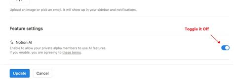 how to disable notion ai [free or enterprise account]