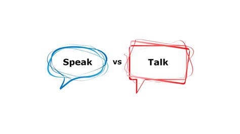 Speak Vs Talk Difference Between Speak And Talk Eduvast