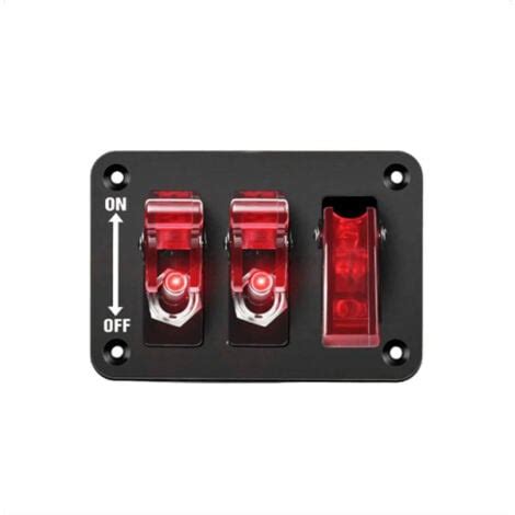 Interruptor Basculante De 3 Posiciones 12 V Panel De Interruptor
