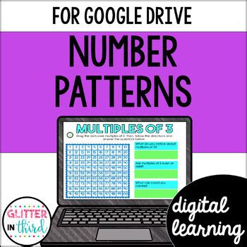 Number Patterns And Arithmetic Sequences Activities For Google Classroom