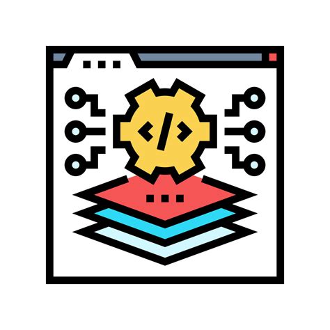 Full Stack Development Software Color Icon Vector Illustration 34907803 Vector Art At Vecteezy