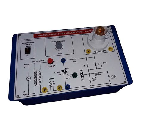 Single Phase Ac Phase Control By Triac Diac Almicroinstruments
