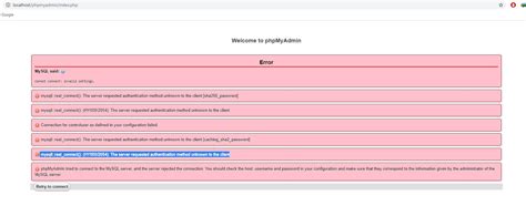 Php Access Denied Phpmyadmin Stack Overflow