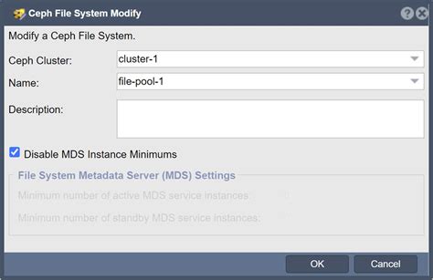 File Ceph File System Modify OSNEXUS Online Documentation Site