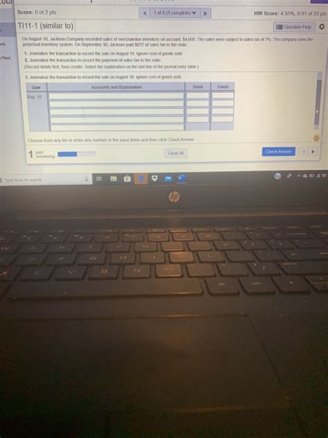 Solved Homework Chapter 11 Homework Our Score 0 Of 2 Pls 1
