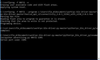 Pc Ble Driver Py Examples Issues Nordic Q A Nordic DevZone Nordic DevZone