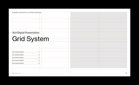 Digital Presentation Grid System For Indesign Behance