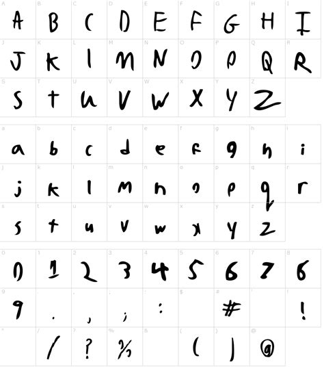 Bad Handwriting Font Download