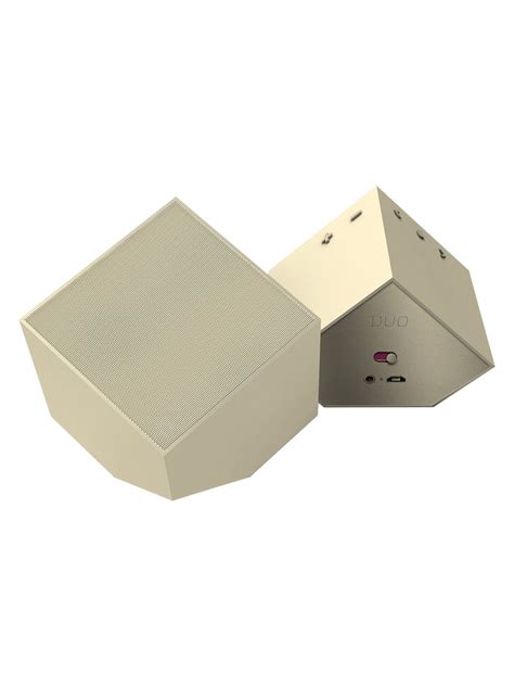 Iwave Wireless Duo Stereo Pairing Bluetooth 2 Speakers Sp58087 Si From