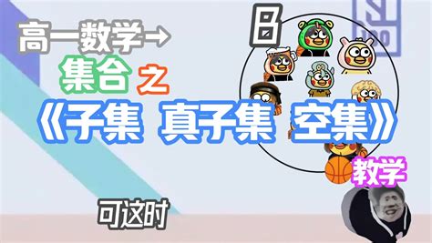 高中数学集合，子集真子集空集 视频下载 Video Downloader